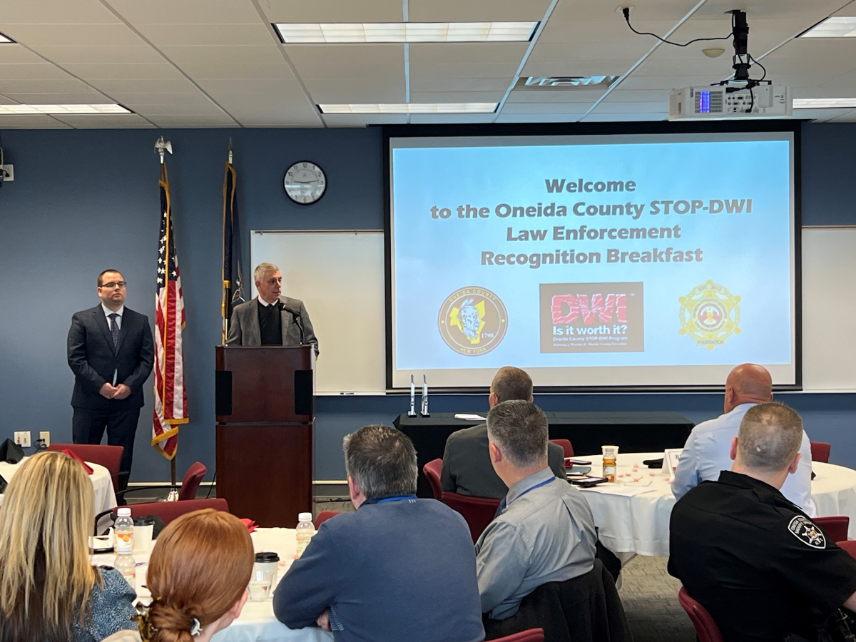 Oneida County STOP-DWI Program Announces Law Enforcement Award Winners ...