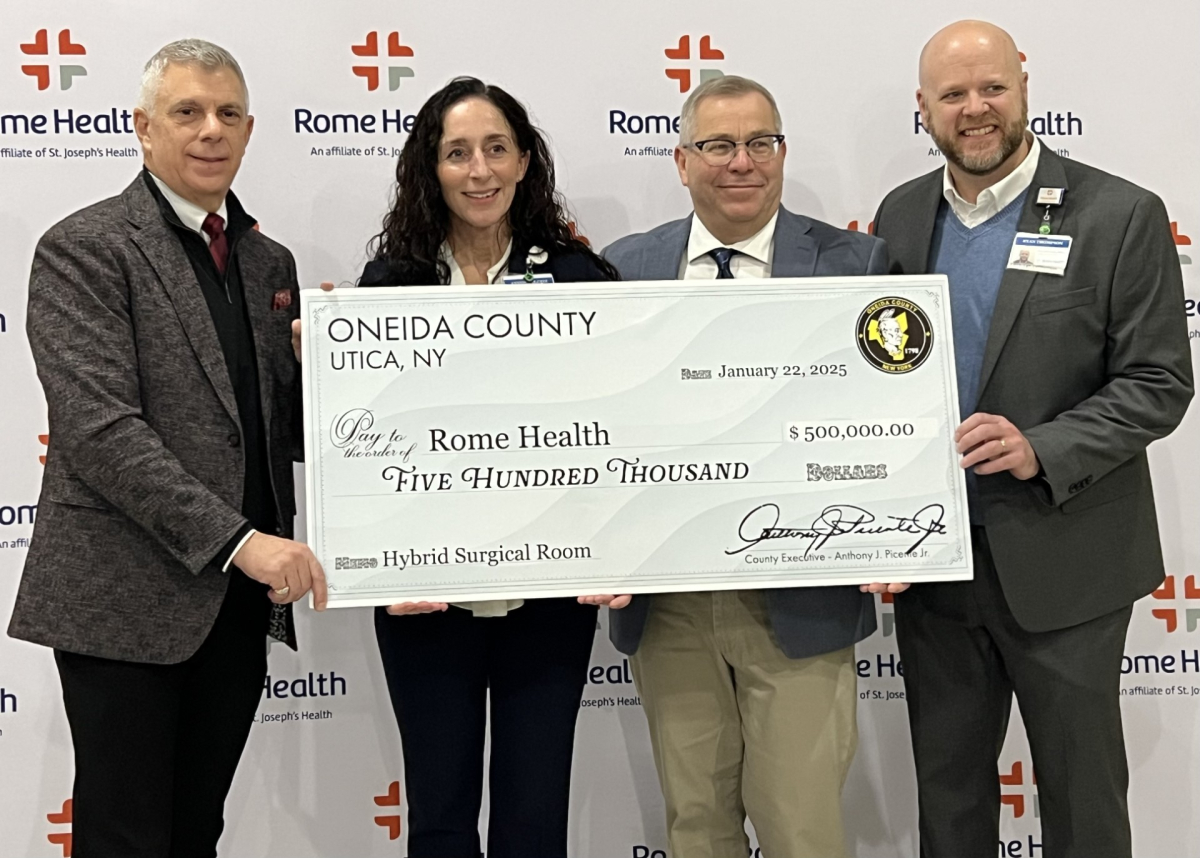 Oneida County Invests $500,000 in Rome Health Hybrid Operating Room ...